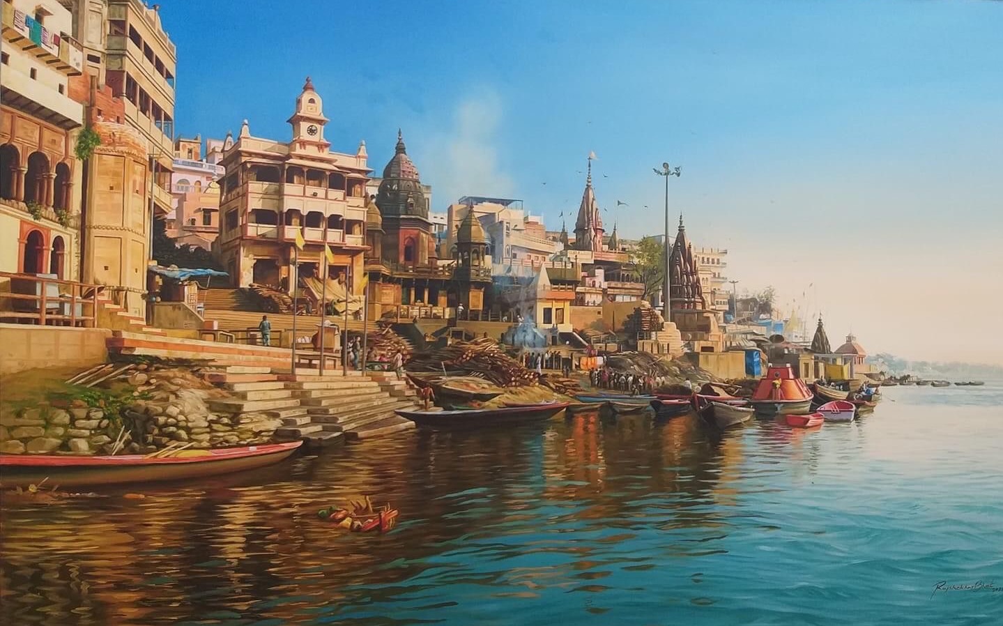 Banaras Ghaat | ARTisya